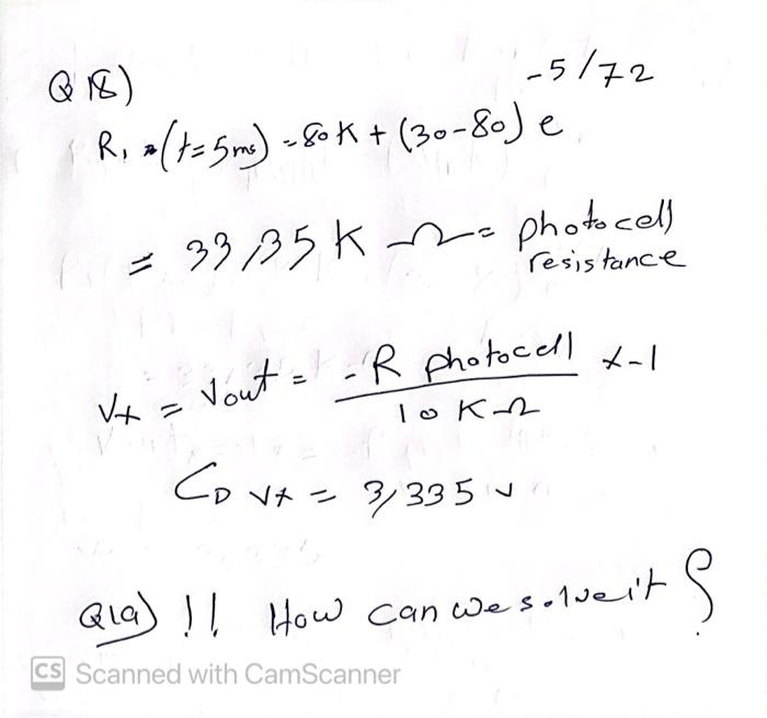 Solved the soln For Q18 is aleady uploaded .. plz solve | Chegg.com