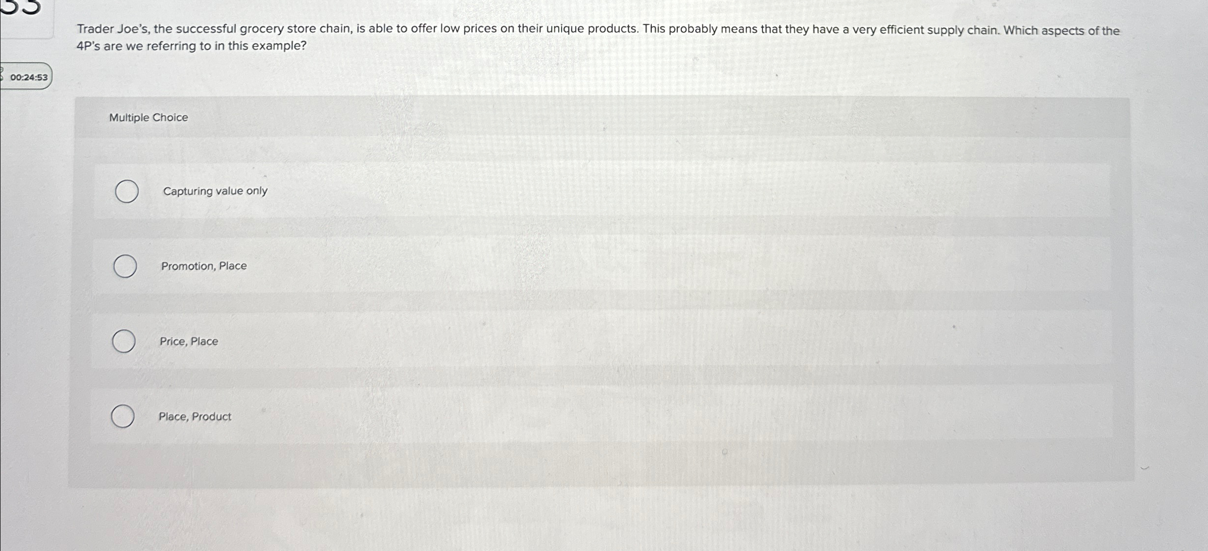 Solved Trader Joe's, the successful grocery store chain, is | Chegg.com