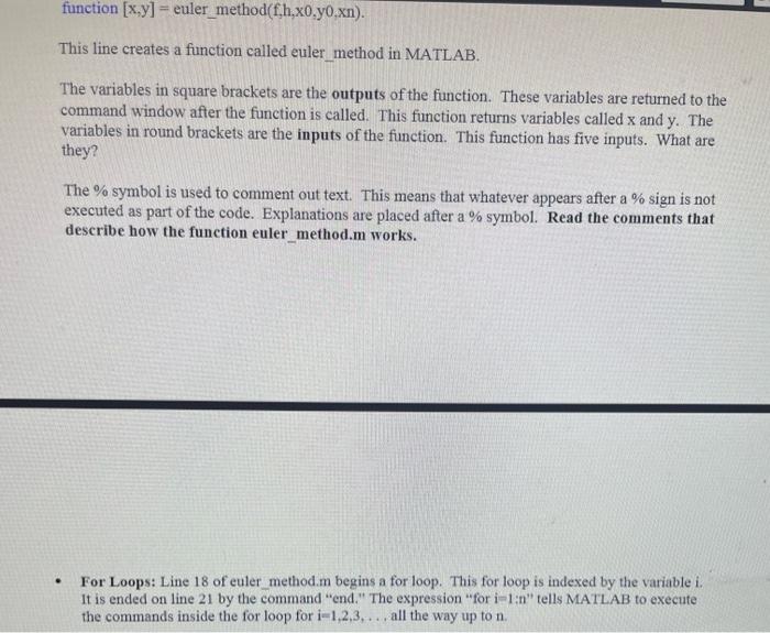 Solved can someone do this in matlab for me. im just not | Chegg.com