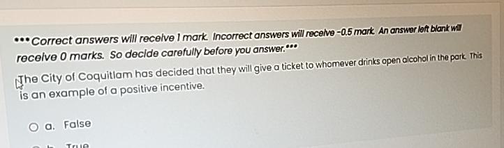 Solved Correct answers will recelve I mark Incorrect answers | Chegg.com