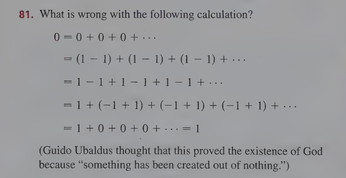 Solved What is wrong with the following | Chegg.com
