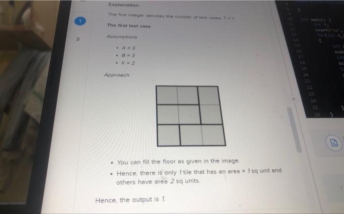 Flooring plan You have been assigned to design the | Chegg.com