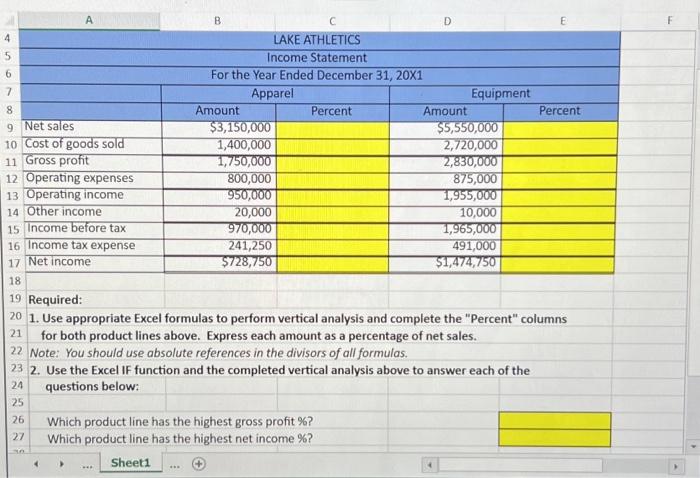 Solved FILE Paste A1 1. Use vertical analysis to compare | Chegg.com
