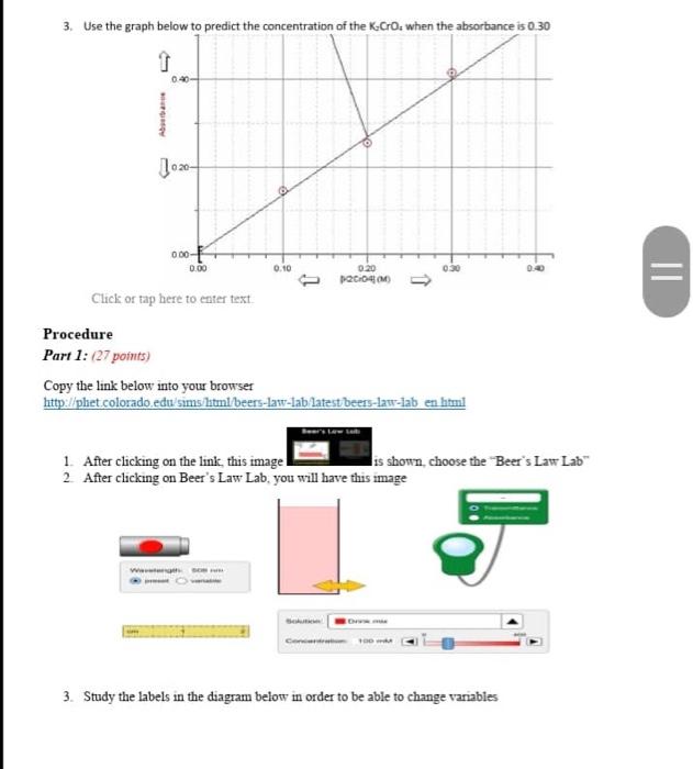 Solved G10 Elite Science Lab Assessment Beer-Lambert Law Lab | Chegg.com