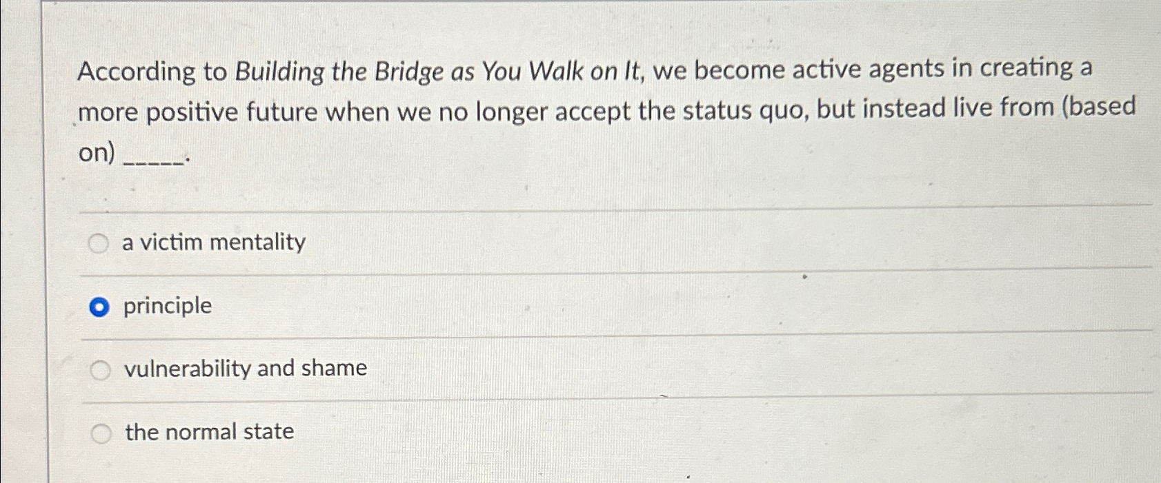 Solved According to Building the Bridge as You Walk on It, | Chegg.com