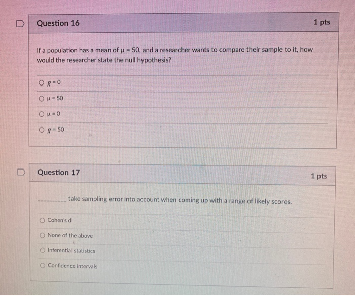 Solved ion 14 1 Pts If You Wanted To Determine How Chegg