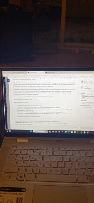 Solved in this module you learned about advanced data | Chegg.com
