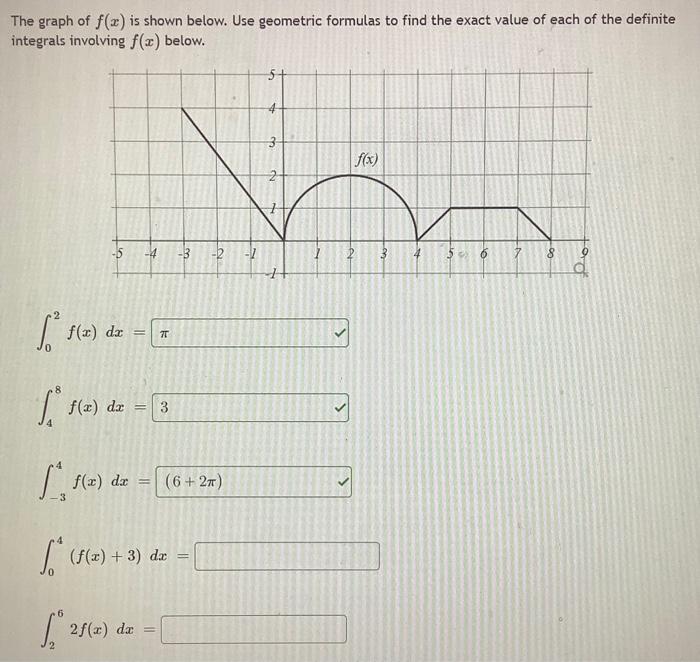 Solved not sure on the last 2use geometric formulas to find | Chegg.com