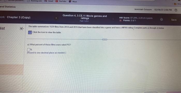 Solved Film Genres and Ratings That table summarizes 1529 | Chegg.com
