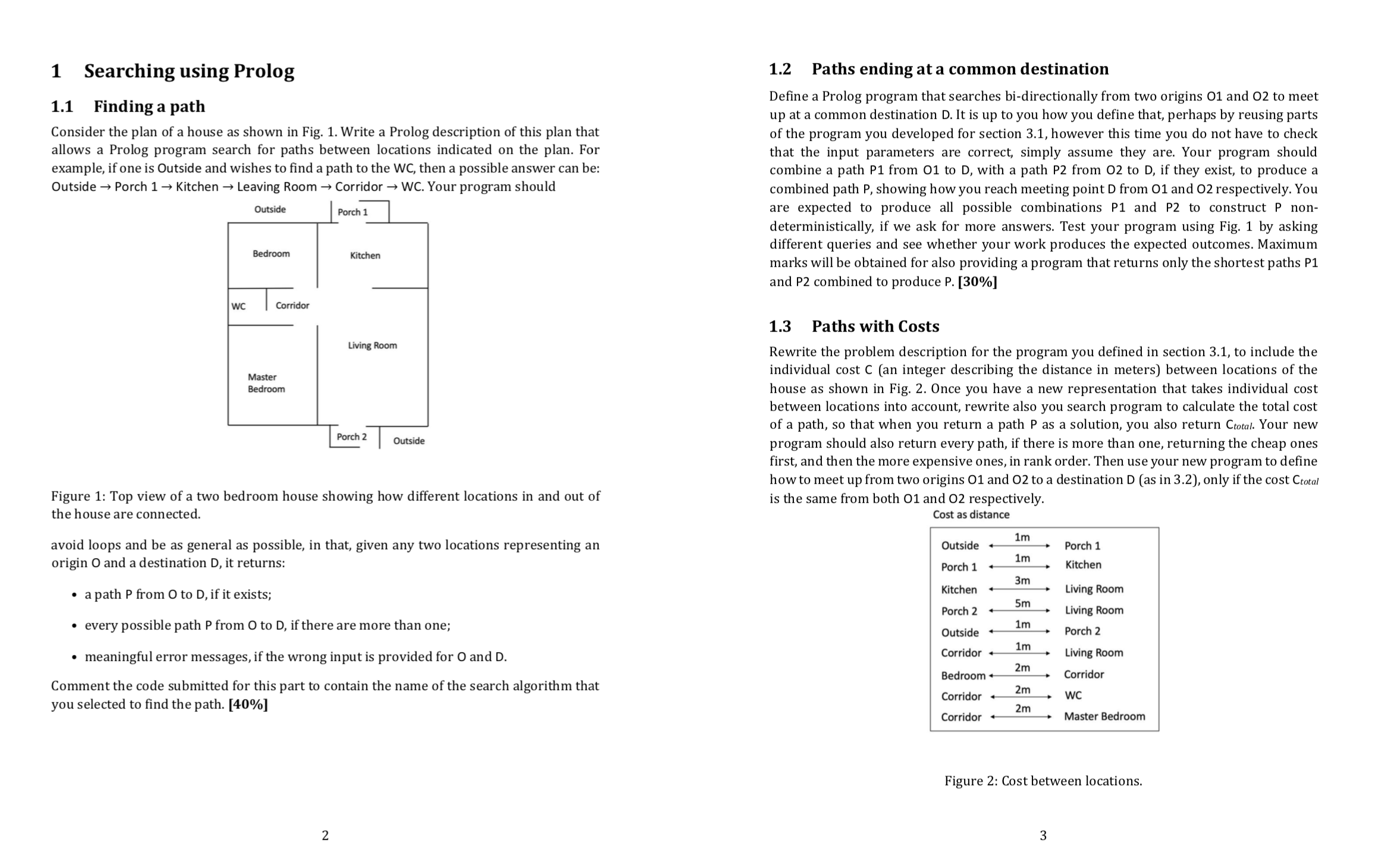 Solved I Tried To Do A Prolog Code To Answer These Questions 