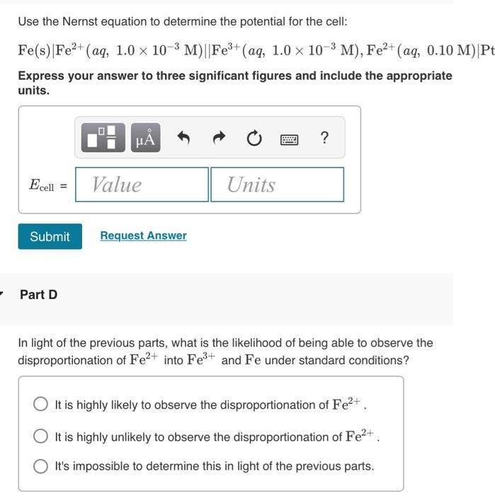 Solved Derive a balanced equation for the reaction occurring | Chegg.com