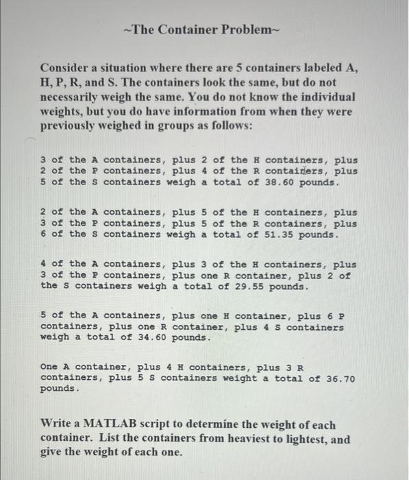 Solved my matlab program is not running and I dont know why. | Chegg.com