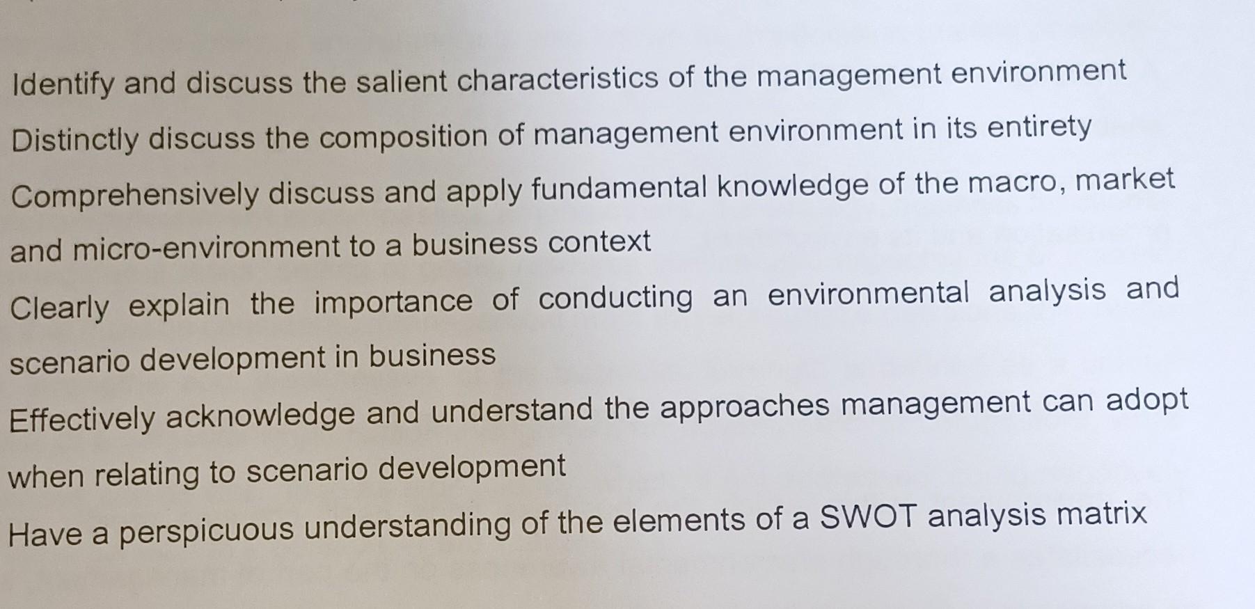 Solved Identify and discuss the salient characteristics of | Chegg.com