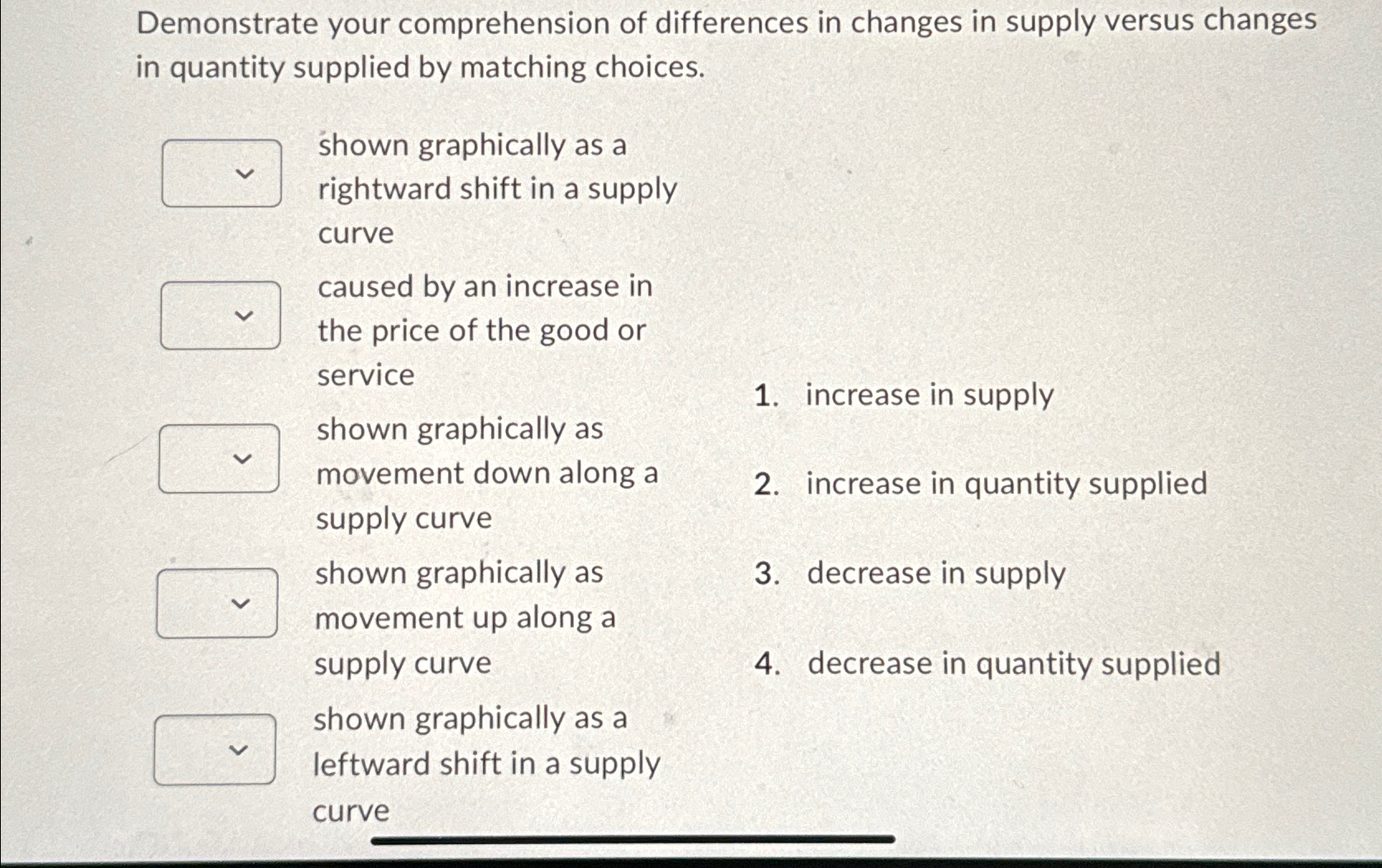 Solved Demonstrate your comprehension of differences in | Chegg.com