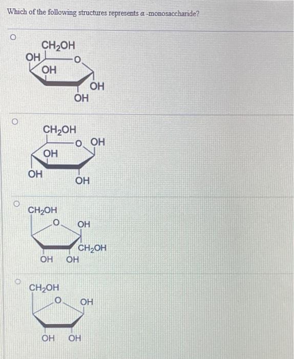 Solved Which of the following structures represents | Chegg.com