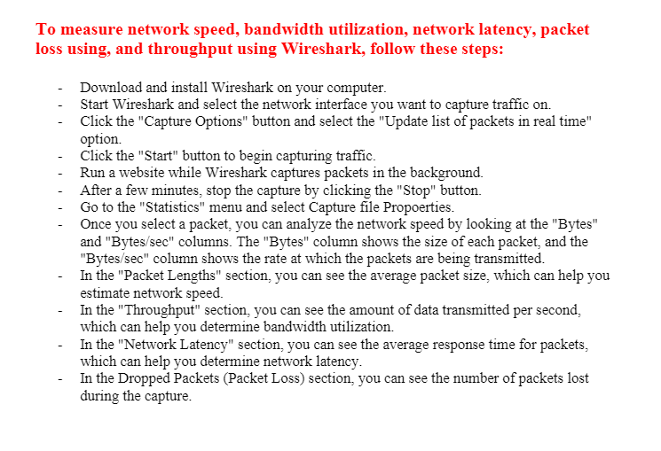 Solved The assignment outlines:Download the Wireshark | Chegg.com