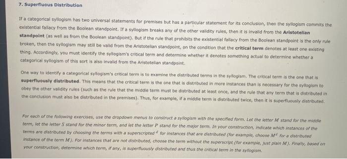 7. Superfluous Distribution If a categorical | Chegg.com