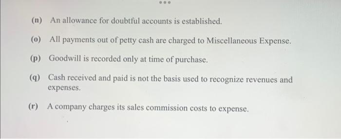 Solved E2- (Assumptions, Principles, and Constraints) | Chegg.com