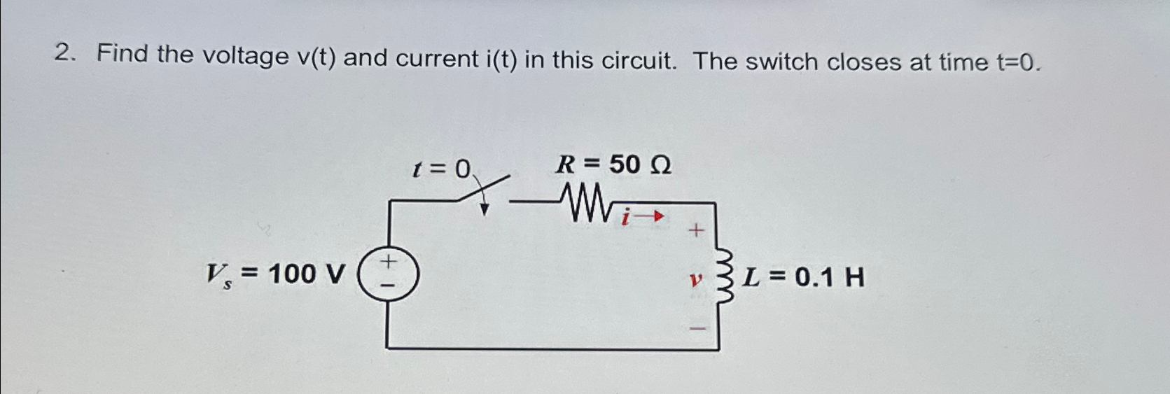 Solved Find The Voltage V T ﻿and Current I T ﻿in This