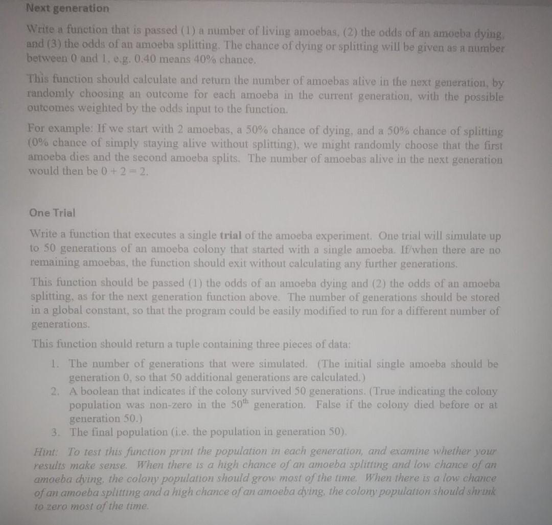 Solved solve using python 3 use as per instructions only use | Chegg.com