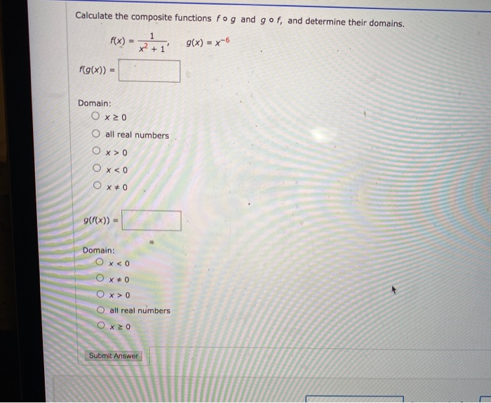Solved Calculate The Composite Functions Fog And Gof And 4888