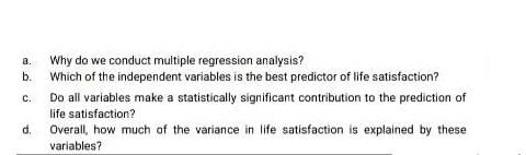 Solved Table.1. Model Summary a. Predictors: (Constant, | Chegg.com