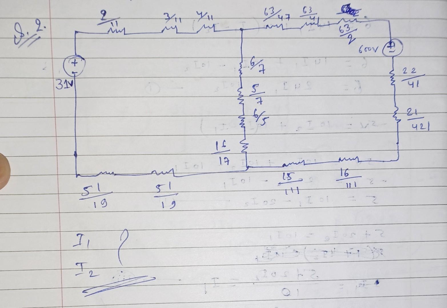 Solved This question is related to mesh analysis we need to | Chegg.com