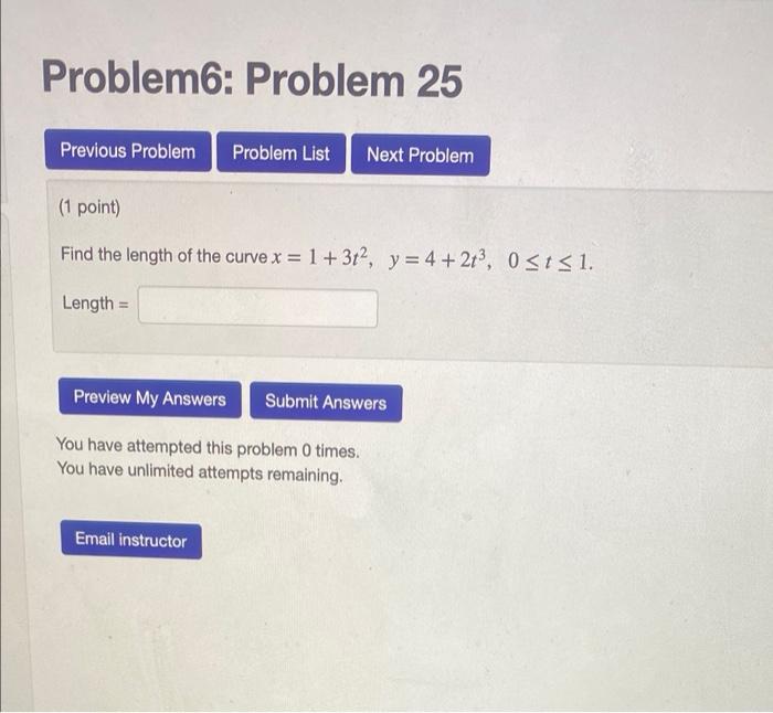 Solved Problem6: Problem 25 Previous Problem Problem List | Chegg.com