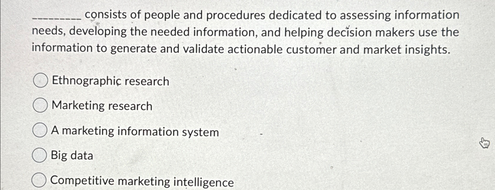 Solved consists of people and procedures dedicated to | Chegg.com