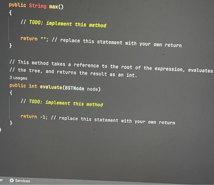 Solved Implement your code: In this question, you are | Chegg.com
