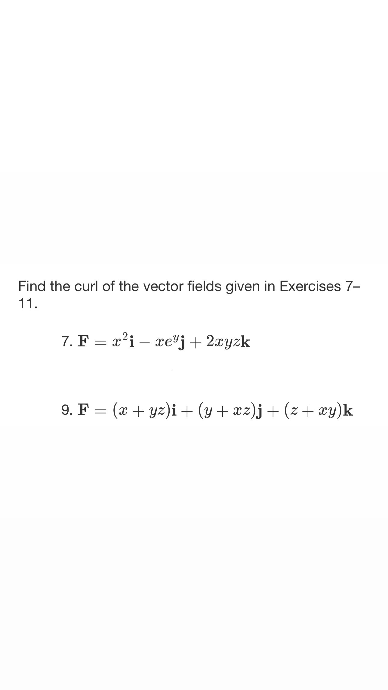 Solved Please explain as well ﻿find the curl of the vector | Chegg.com