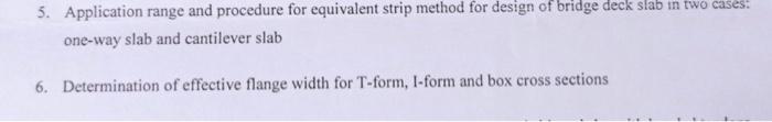 Solved 5. Application range and procedure for equivalent | Chegg.com