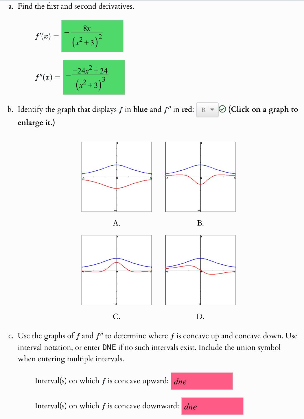 Solved a. ﻿Find the first and second | Chegg.com