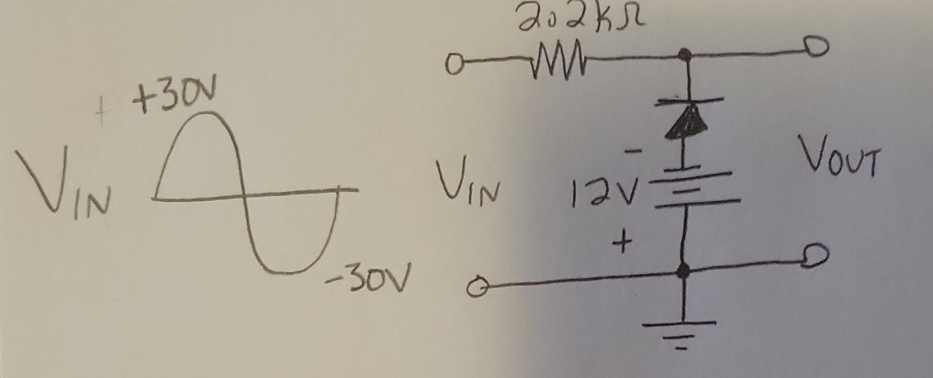 Solved Determine output voltage waveform | Chegg.com Solved Determine output voltage waveform | Chegg.com