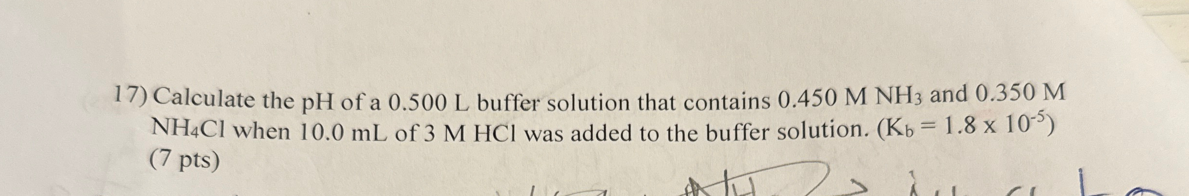 Solved Calculate the pH ﻿of a 0.500L ﻿buffer solution that | Chegg.com