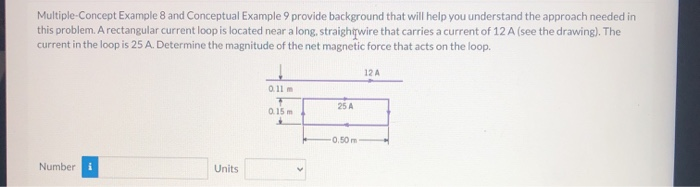 Solved Multiple-Concept Example 8 and Conceptual Example 9 | Chegg.com