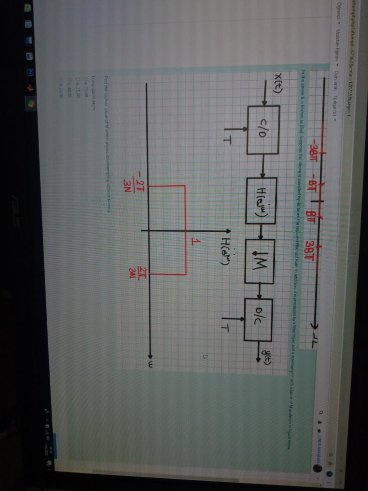 Solved Hello this question from Digital Signal processing | Chegg.com