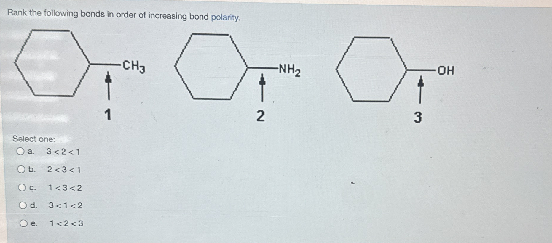 Solved Rank the following bonds in order of increasing bond | Chegg.com
