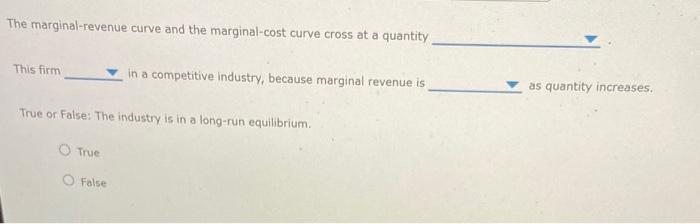 Solved In the final column, enter profit for each quantity. | Chegg.com