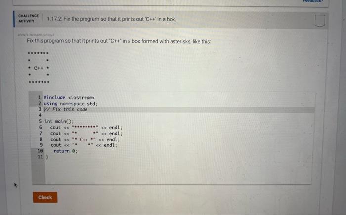 Solved CHALLENGE ACTIVITY 2.242. Implement the algorithm for | Chegg.com