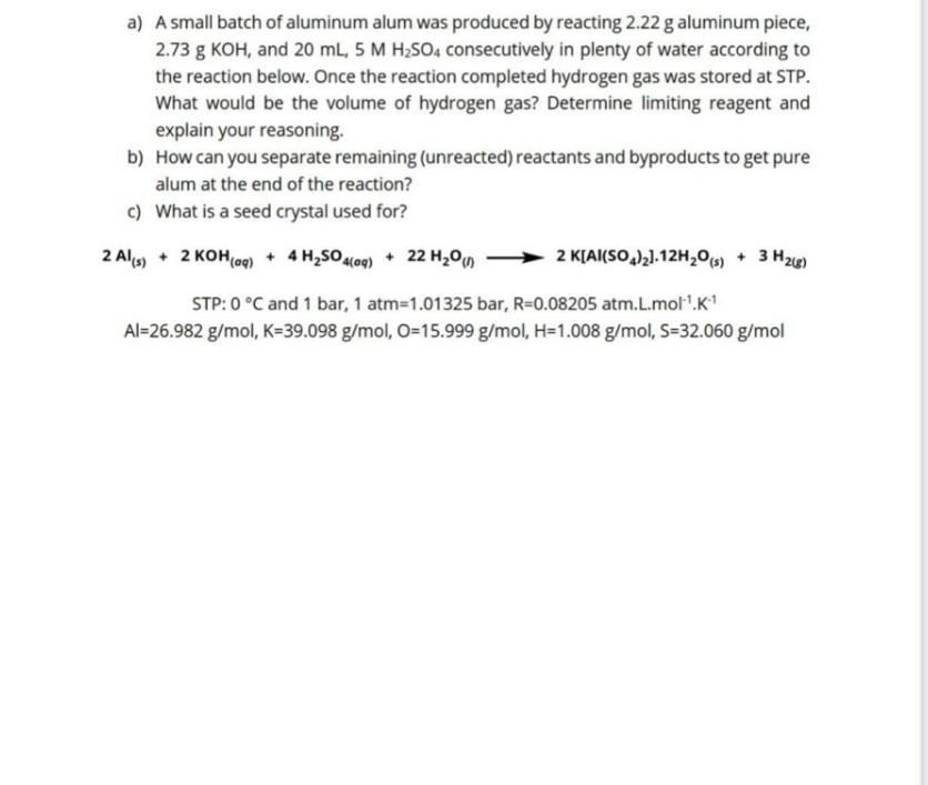 Solved Tartaric acid, commonly known as cream of tartar is a | Chegg.com