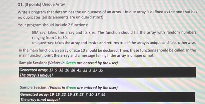 Solved Please Solve Using C And It Should Have The Same 