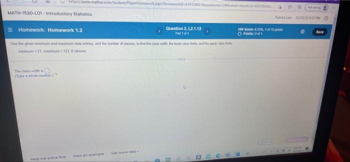 //www.matat.com/studentamos712421 MATH-1530-LOI | Chegg.com