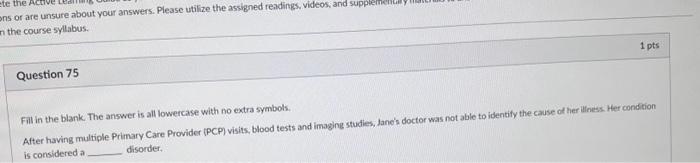 Solved is or are unsure about your answers. Please utilize | Chegg.com