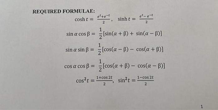 Solved 1. Using the theorems of Operational Calculus, find | Chegg.com