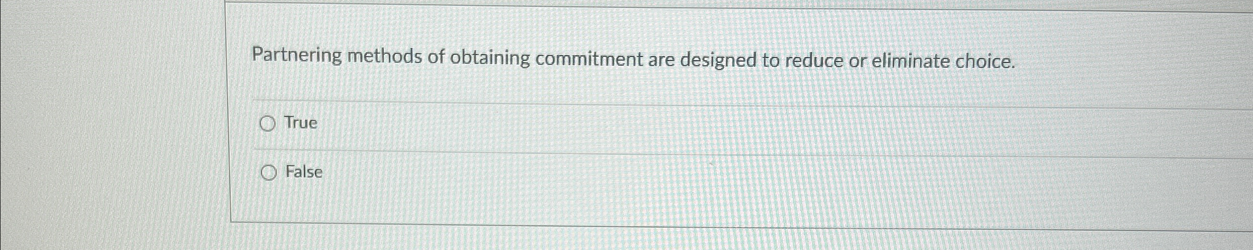 Solved Partnering methods of obtaining commitment are | Chegg.com