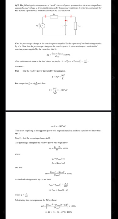 Solved The following circuit represents a "weak" electrical | Chegg.com