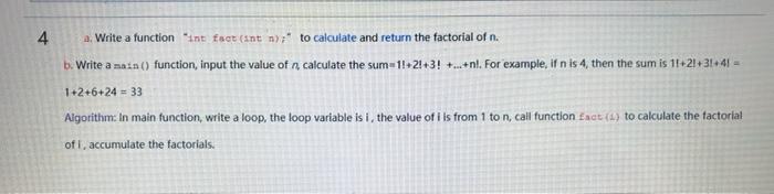 Solved 1 Write A Function Int Findminint Int Y To 6975