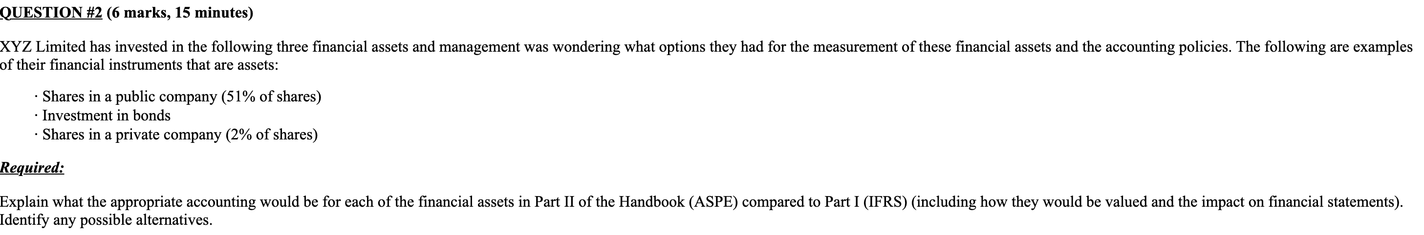 Solved QUESTION #2 (6 marks, 15 minutes)XYZ Limited has | Chegg.com Solved QUESTION #2 (6 marks, 15 minutes)XYZ Limited has | Chegg.com
