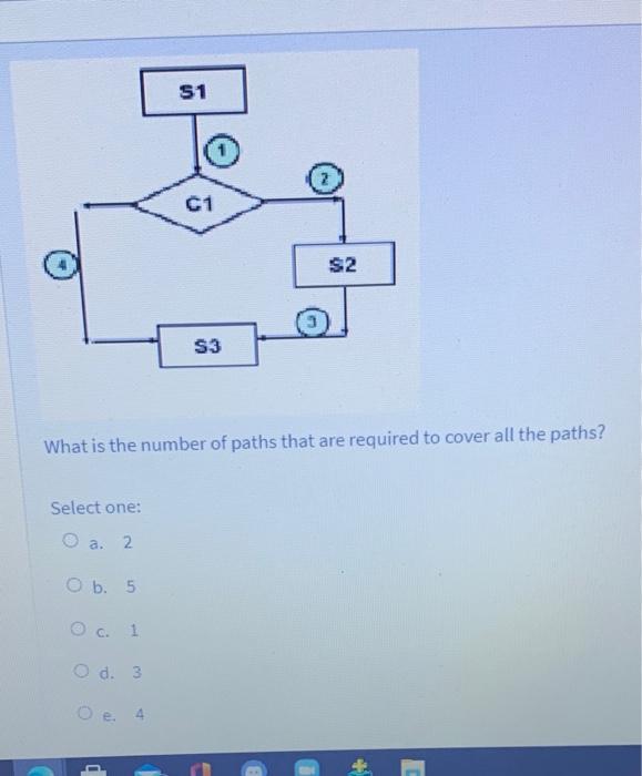 Solved 51 C1 $2 S3 What is the number of paths that are | Chegg.com